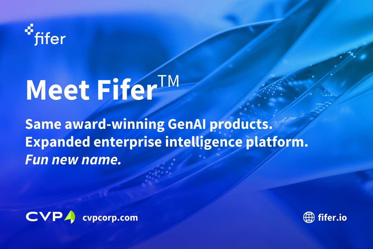 CVP Rebrands Award-Winning GenAI Platform, Unveiling a Bold New Vision for Enterprise ...